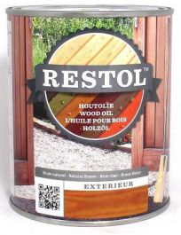 Restol wood oil Brown Natural.