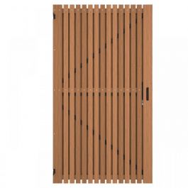Thermovision Ayous planed slatted door adjustable frame, vertical 178x99